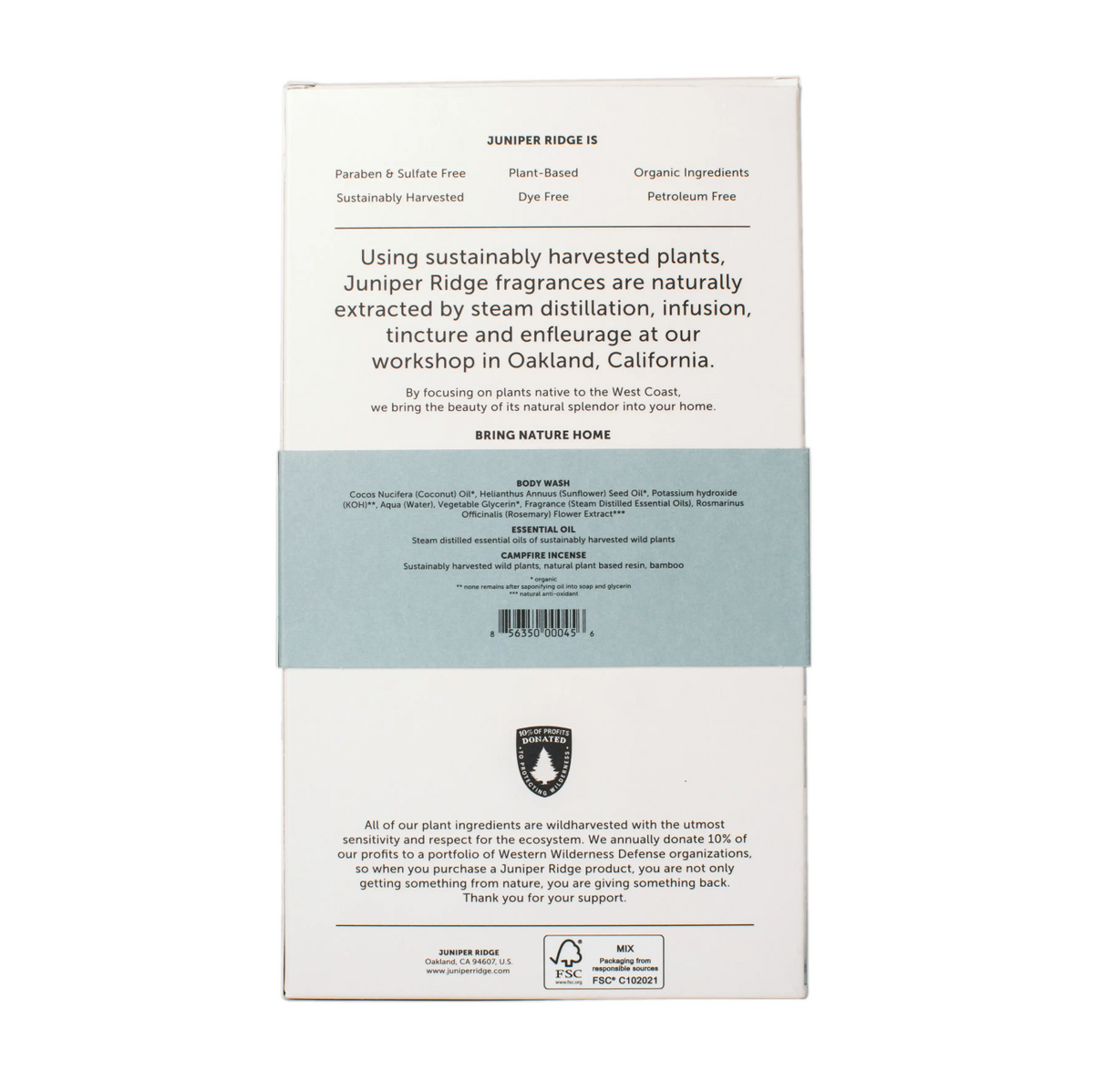 Juniper Ridge Gift Set - Coast | Jamestown Provision Co