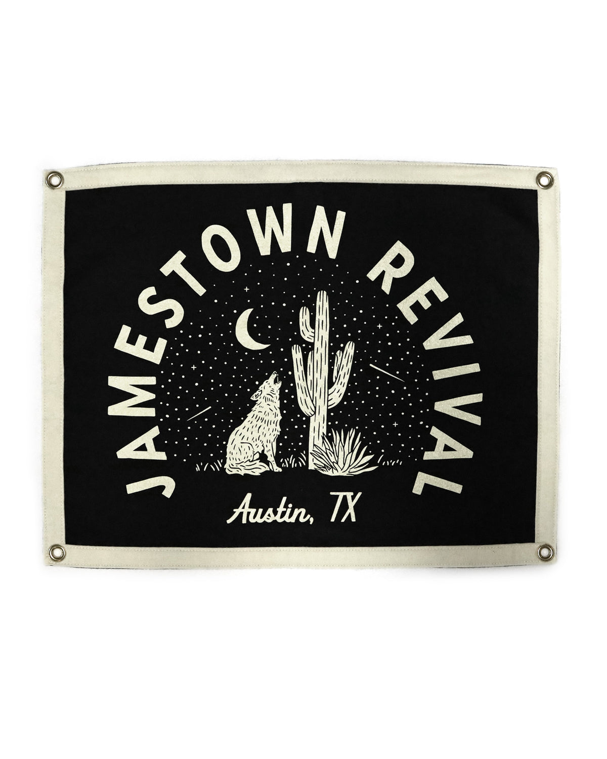 Wool Felt Coyote Flag | Jamestown Provision Co
